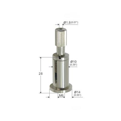 Cina Apparecchi per la presa di cavi per aerei a vite lunghe di diametro 1,5 mm ODM M5 filo esterno in vendita