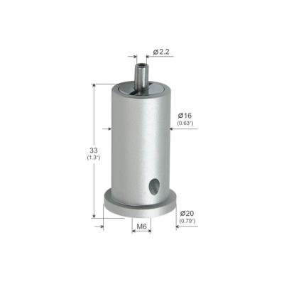 China M6 Agrafadores de cabos para aeronaves de cobre revestido de níquel Siede Exit Lock para instalação no teto à venda