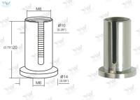 China Ceiling Display Systems / Suspended Cable Lighting System Nickel Ceiling Attachment Base for sale