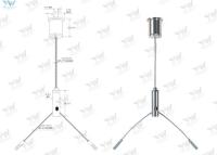 China High Precision Aircraft Cable Adjustable Fittings For Hang Panel Lights for sale