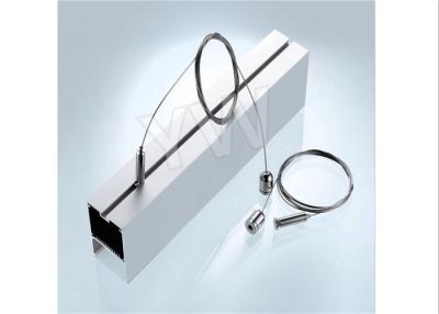 China Quick Installation LED Panel Light Suspension Kit For Aluminium Profiles for sale