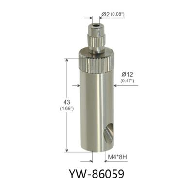 Cina Gli aerei della superficie dell'argento del raso del filo maschio di M14*9H cablano le pinze di presa YW86058 in vendita