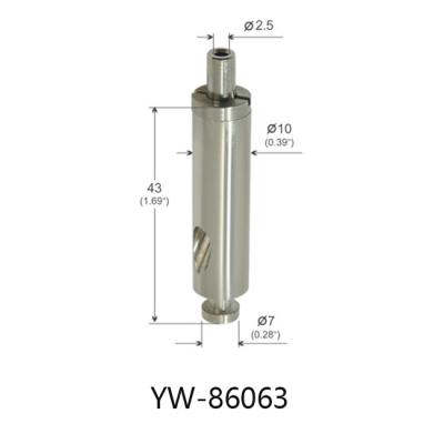 Cina Il filo femminile M6*1 nichela gli accessori d'acciaio di superficie YW86060 della pinza di presa del cavo in vendita