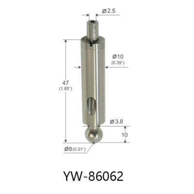 Cina Il filo femminile M6*1 nichela gli accessori d'acciaio di superficie YW86060 della pinza di presa del cavo in vendita