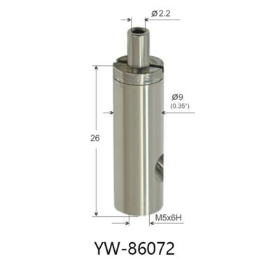 China Hand Wire Roper Component Exit Suspension Adjustable Brass Cable Gripper YW86068 for sale