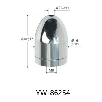 Cina Filo femminile laterale d'attaccatura YW86253 della scanalatura M6 delle parti del cavo nichelato del soffitto in vendita