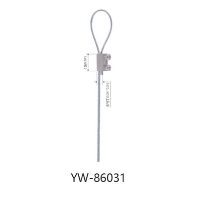 China Cable Loop Double Screws Terminals Stainless Steel Wire Rope Fitting YW86031 for sale
