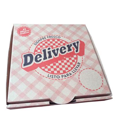China Recyclable Take Out Pizza Boxes , Custom Black Pizza Box for sale