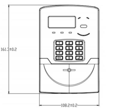 中国 CA168-L01 多料金 STS スマートプリペイド電気メーター スマートエネルギーメーター キーボード RF / LORA通信 販売のため