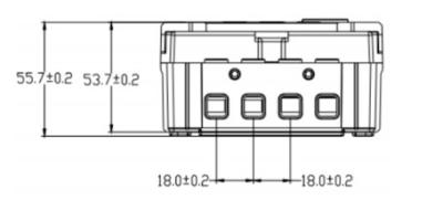中国 CA168-L01 多料金 STS スマートプリペイド電気メーター スマートエネルギーメーター キーボード RF / LORA通信 販売のため