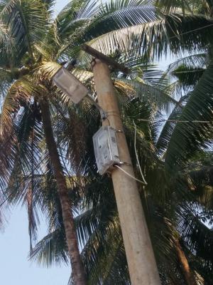 Cina GPRS/GSM STS DLMS Contatori elettrici prepagati/prepagati a fase singola per la Nigeria in vendita