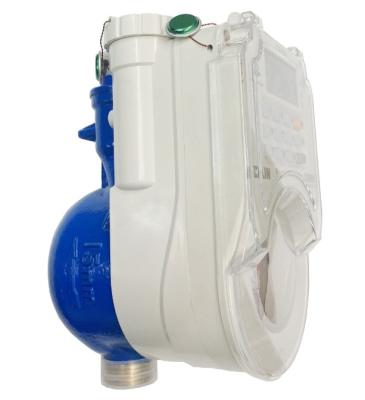 China R160 High Accuracy Class C LoRaWAN Prepaid Water Meter with Ball Valve for sale