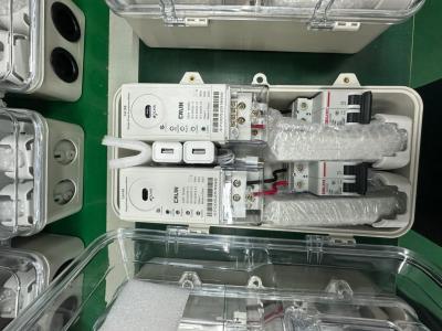 Cina Contatore elettrico prepagato monofase su guida DIN per il Mozambico con CIU separato in vendita