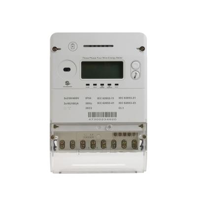 China Commercial Smart Electric Meters , Automated Reading 3 Phase Power Meter Kwh for sale