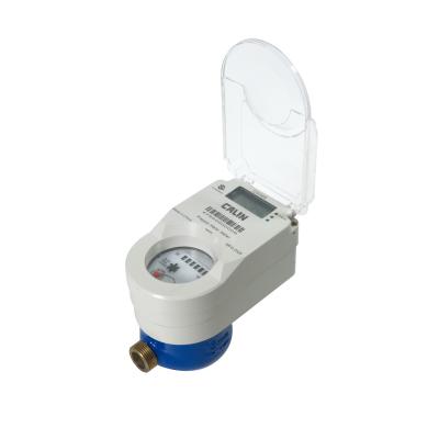 信用が終わる時止まる前払いされた水道メーターの複数のジェット機の乾燥したDail LCDの表示の長い電池の寿命