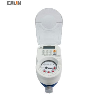 China RF Communication High Accuracy Prepaid Water Meter with AMI/AMR System split design for sale