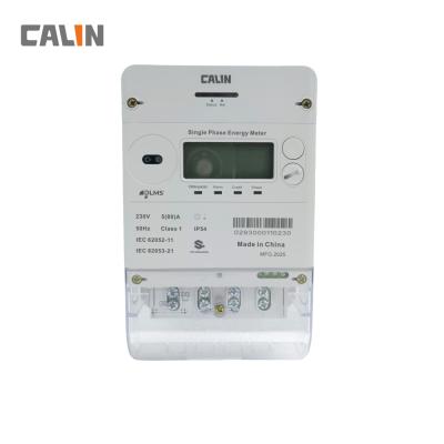 China Backlit LCD Display Prepaid Electricity Meters , Residential Electric Meters for sale