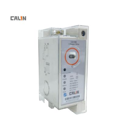 China Slim - Line Din Rail Kwh Meter Tariff Charge Prepaid Electricity Meters for sale