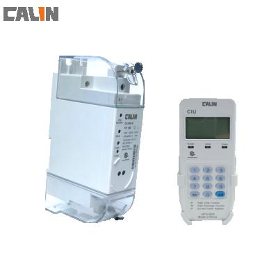 China Single Phase IP54 20mA STS 35mm Din Rail KWH Meter for sale