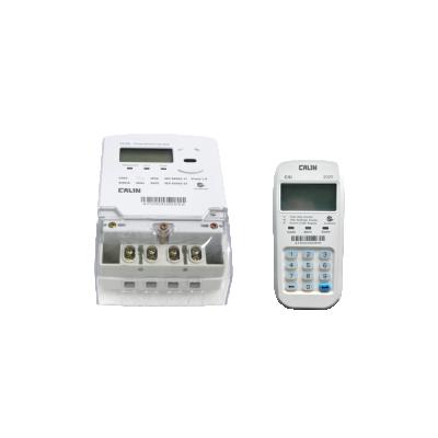 China Single Phase LCD STS Prepayment Meter For Rural Area Solar System for sale