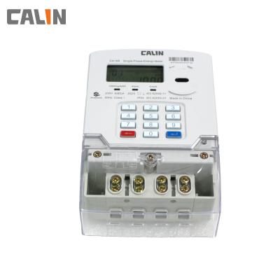China Smart DLMS Protocol Single Phase Electric Meter Plug In Modem for sale