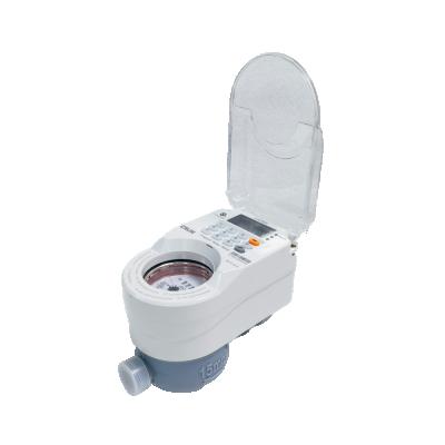 中国 Loraの注文インターフェイス単位が付いているSTSによって前払いされる水道メーターの完全なバックライトLCDの表示のラジオFreqency 販売のため