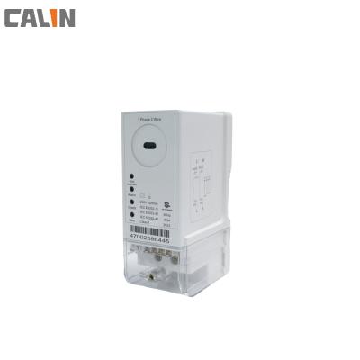 China STS Single Phase Din Rail Mounted Kwh Meter CIU Prepaid Electricity Meter for sale