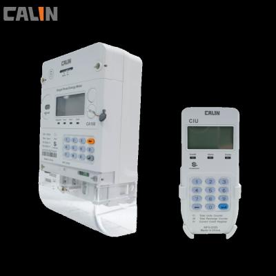 China STS Prepaid Electricity Meter with 60A Max Current 220V/230V/240V Output and Waterproof Design for Industrial Applications for sale