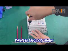 GPRS-1P Smart Electric Meter IP 54 Gerangschikte draadloze elektriciteitsmeter voor gemakkelijke installatie en onderhoud De CA168-J STS prepaid meter