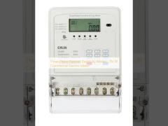 Vooruitbetaalde Elektriciteitsmeters in drie stadia, Plc Rf Commerciële Elektrische Meter