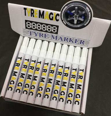 China Good Quality White color Paint Marker Permanent Ink Writing in Any Surface for sale