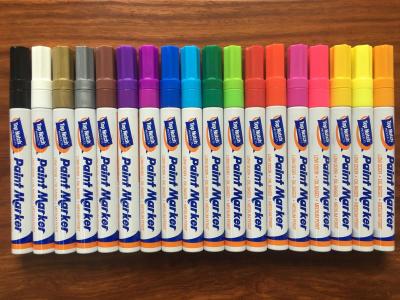 China 18Color Acrylic Paint Marker Pen For Painting Canvas, Wood, Clay, Fabric, Nail Art And Ceramic for sale