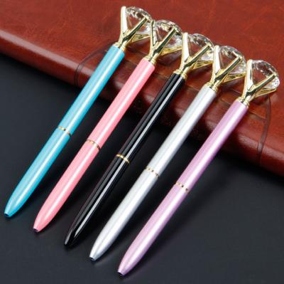 China High Quality Promotional DiamondMetal Ball Pen With Custom Logo Wedding Gift Pen for sale