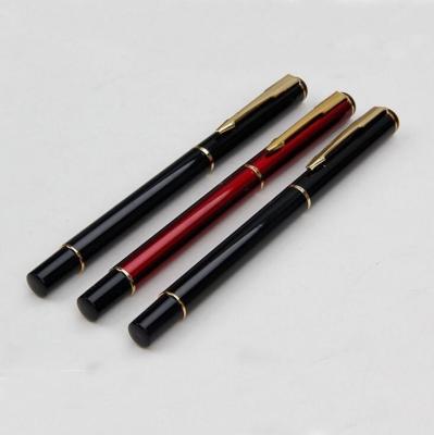 China Custom gel ink metal roller pen personal logo luxury hotel metal pen with clip for bussiness for sale