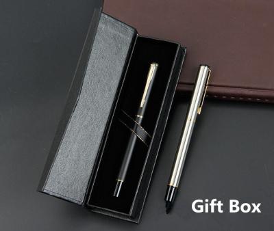 China Gift box metal pen set elegant metal gel signature pen for office for sale