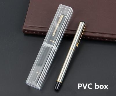 China wholesale heavy metal gel pen and sign write gel pen with Plastic box package for sale