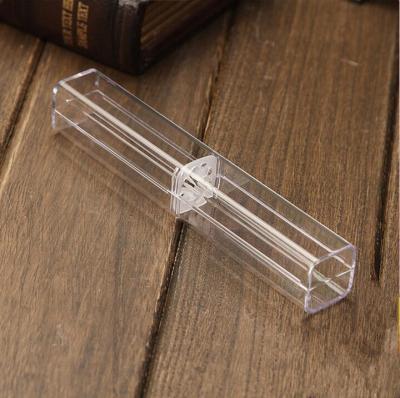 China Lowest Price Transparent plastic PVC pen Box gift promotion use for sale