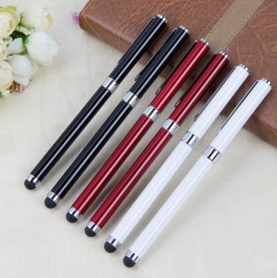 China Smooth Writing Customised Logo Promotional Metal roller pen with cap for sale