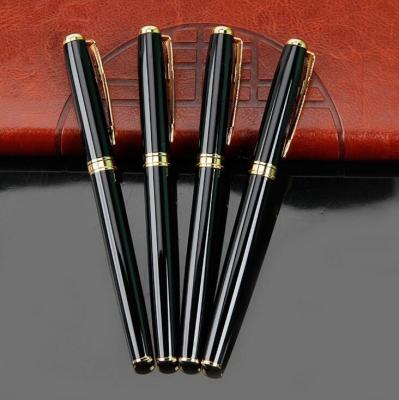 China Personalized black Metal Roller Pen Ballpoint Pen Custom Ball Pen Manufacturer for sale