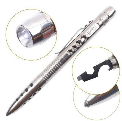 China stainless steel survival pen high hardness silicon nitride pen can break the window hard to escape for sale