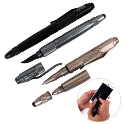 China Multi-functional tactical pen tungsten steel defense pen and knife outdoor defense pen for sale