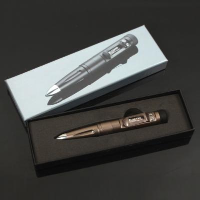 China Gift box Packing Self-defense tactical pen stainless steel silicon nitride pen emergency escape pen for sale