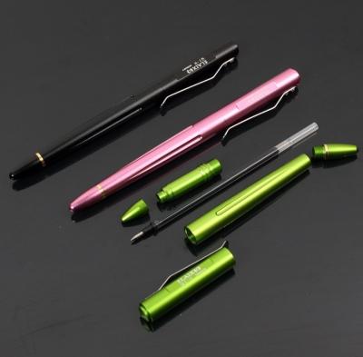 China Fine pen high-end gift pen business writing self-defense multi-functional metal pen for sale