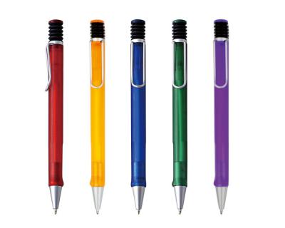 China Looking Branded Advertising Plastic Ballpoint Pen With Custom Logo for sale