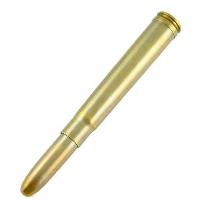 China Raw material brass copper bullet shape mini pen for sale