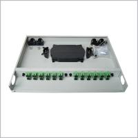 China 19inch 1u Fiber Patch Panel for sale