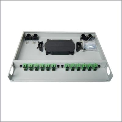 Cina quadro d'interconnessione di fibra di 19inch 1u in vendita