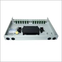 China 19inch 1u Fiber Patch Panel for sale