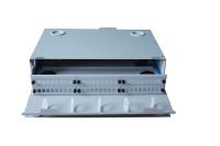 China Slidable SC Simplex 72 Fiber Optic Patch Panel 19inch Size for sale