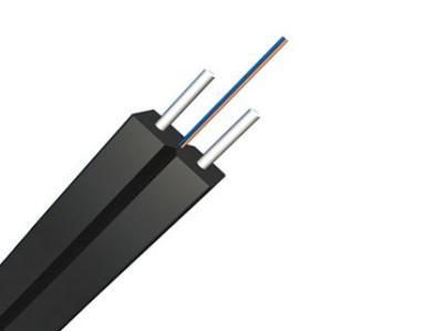 Cina Rivestimento del nero di lunghezza di singolo modo G657 2KM del cavo di FRP FTTH FTTX in vendita